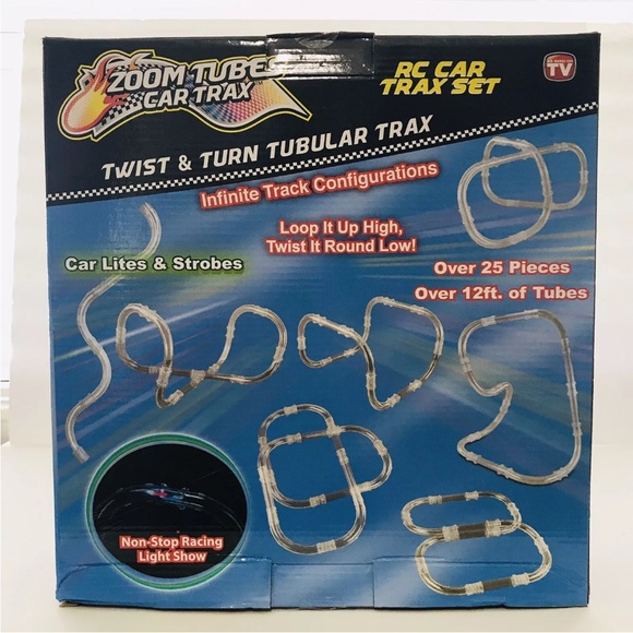 Other | Zoom Tubes Rc Car Trax Over 25piece Set Ages 5 | Poshmark